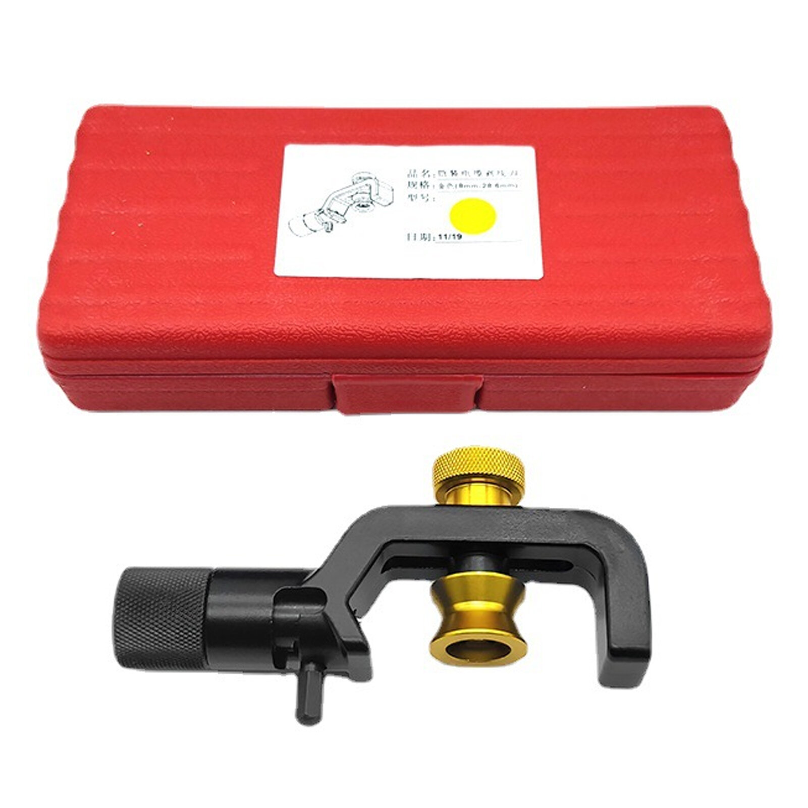 Инструмент для зачистки бронированных кабелей 8–28,6 мм, двухголовочный, для продольной и поперечной прокладки оптоволоконных кабелей FTTH.