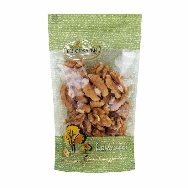 Орех грецкий Чилийский без обжарки Семушка 80гр 3шт