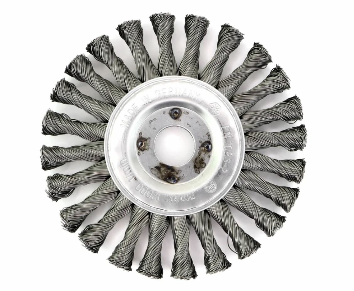Щетка дисковая жгутовая Д150*13*22,2, ворс сталь 0,80, OSBORN 641.181-0002