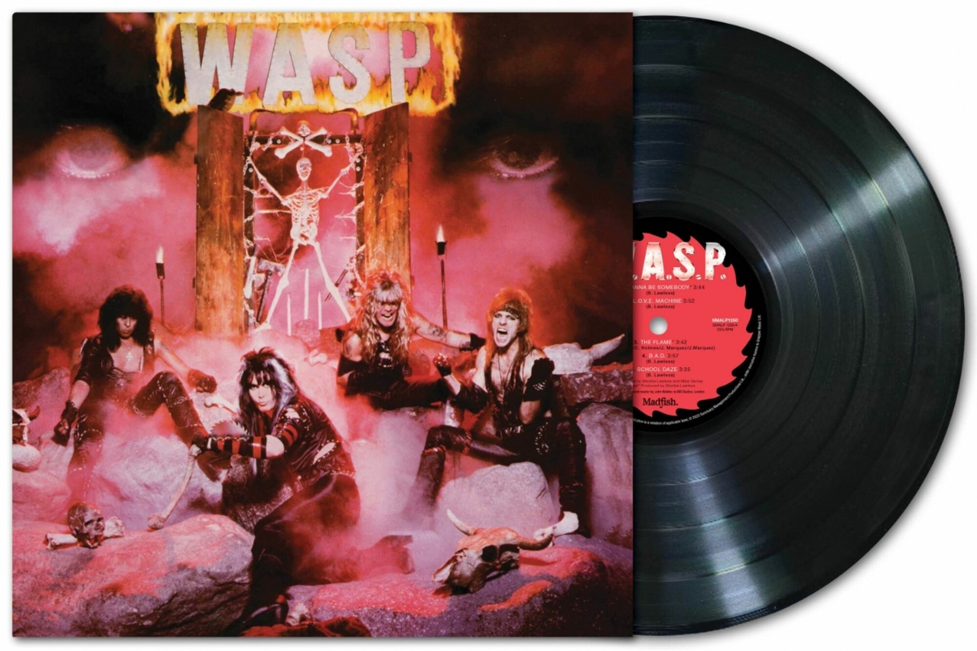 Виниловая пластинка W.A.S.P. - W.A.S.P. (Half-Speed Master Black Vinyl) (1 LP)
