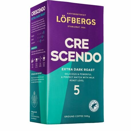 Кофе молотый Lofbergs Crescendo 500 г