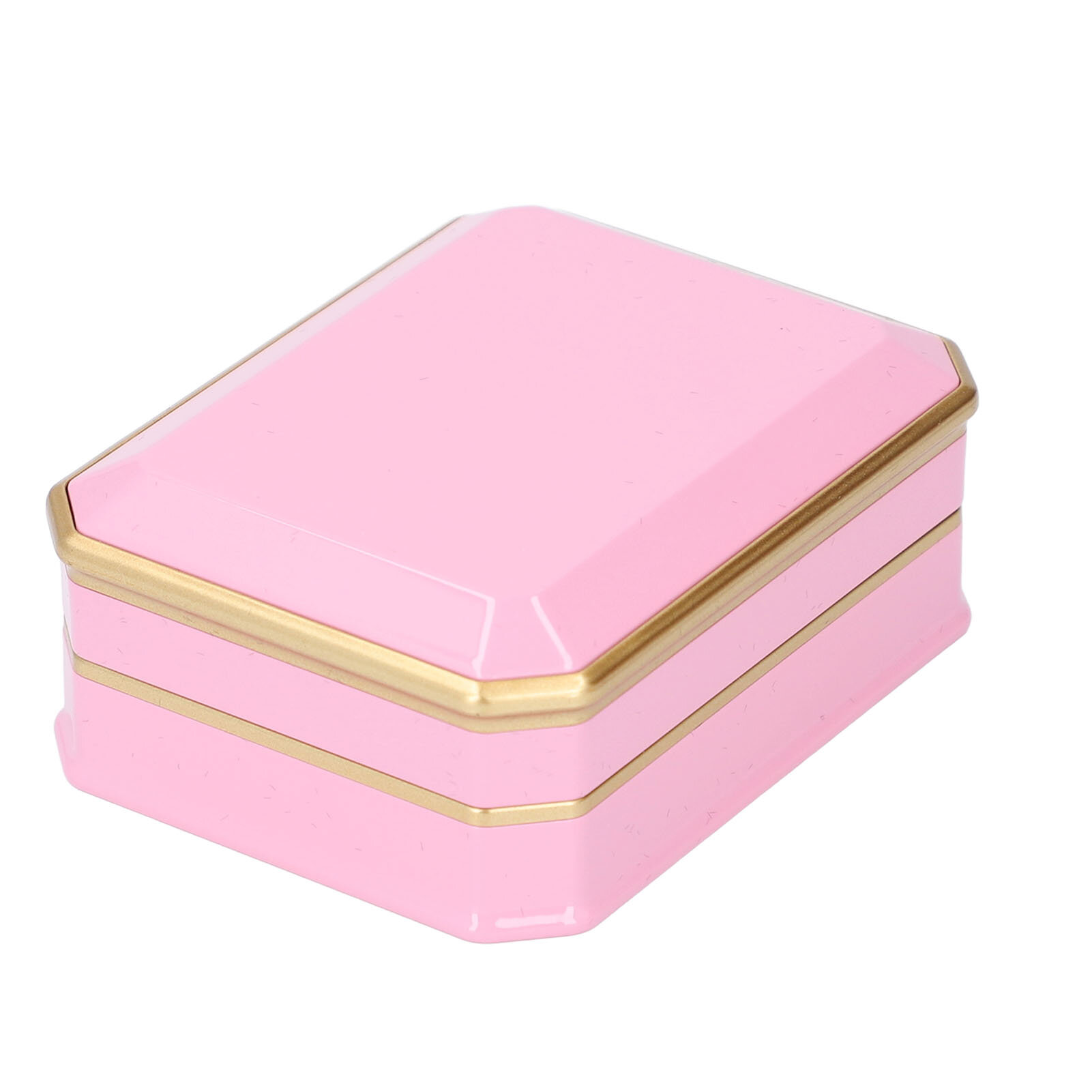 Розовая светодиодная шкатулка для подвески, подарочная коробка для ювелирных изделий, небольшой футляр для украшений, идеально подходящий для предложения руки и сердца, помолвки, свадьбы, Дня святого Валентина.