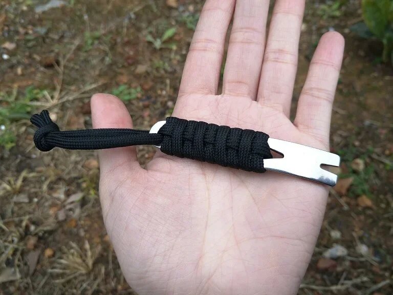 MOONBIFFY Мини-лом из нержавеющей стали Черный, Black