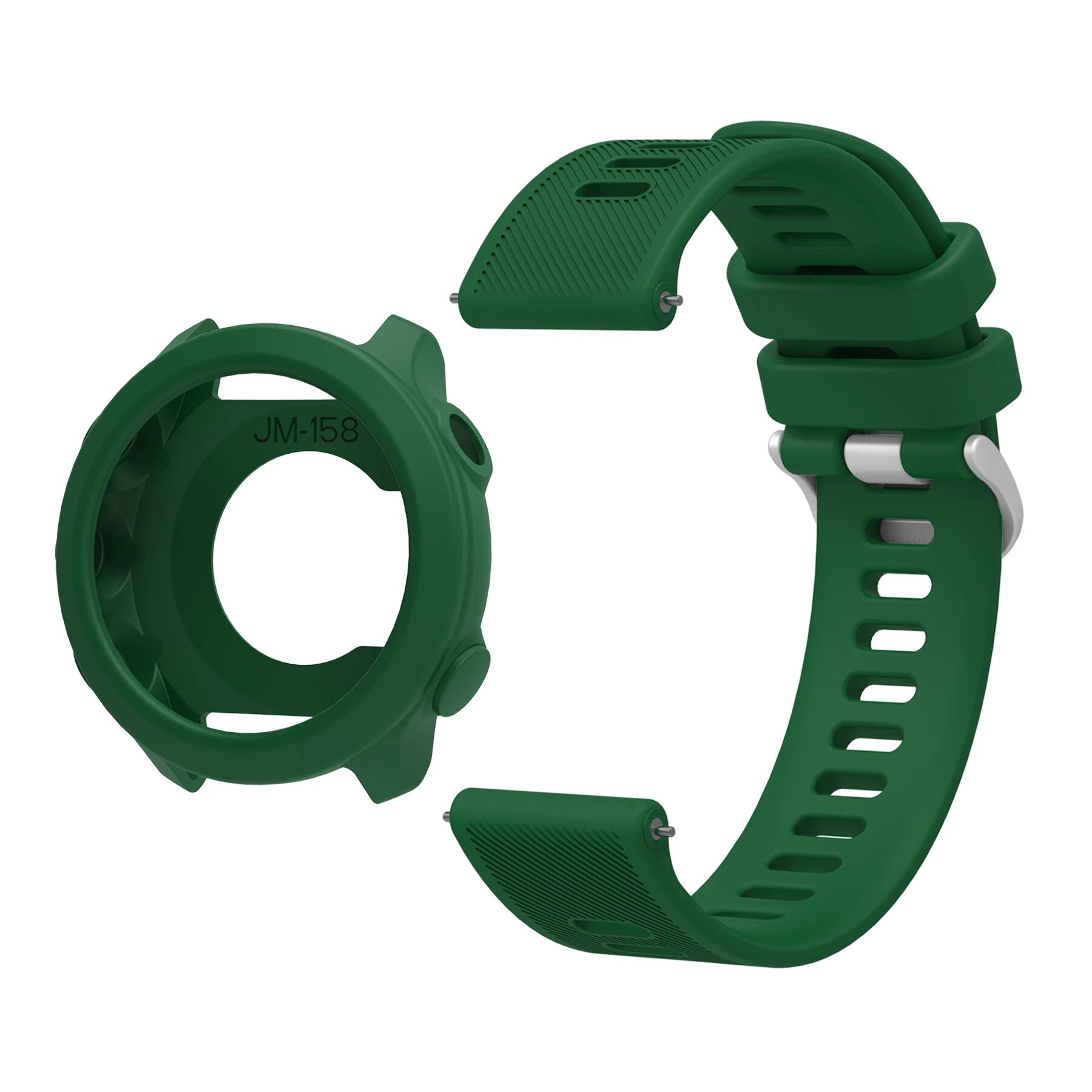 Силиконовый ремешок Garmin Forerunner 155, Зеленый