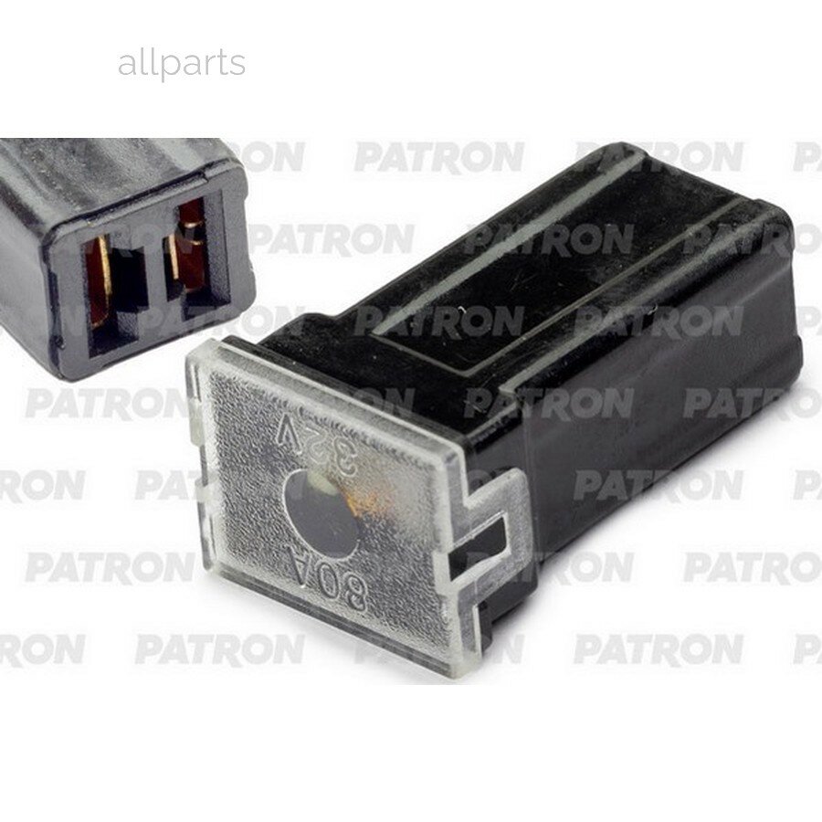 PATRON PFS122 Предохранитель блистер 1шт PHA Fuse (PAL297) 80A черный 27x12.1x10mm