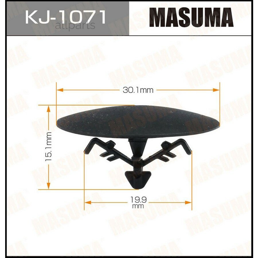 MASUMA KJ-1071 Клипса HONDA
