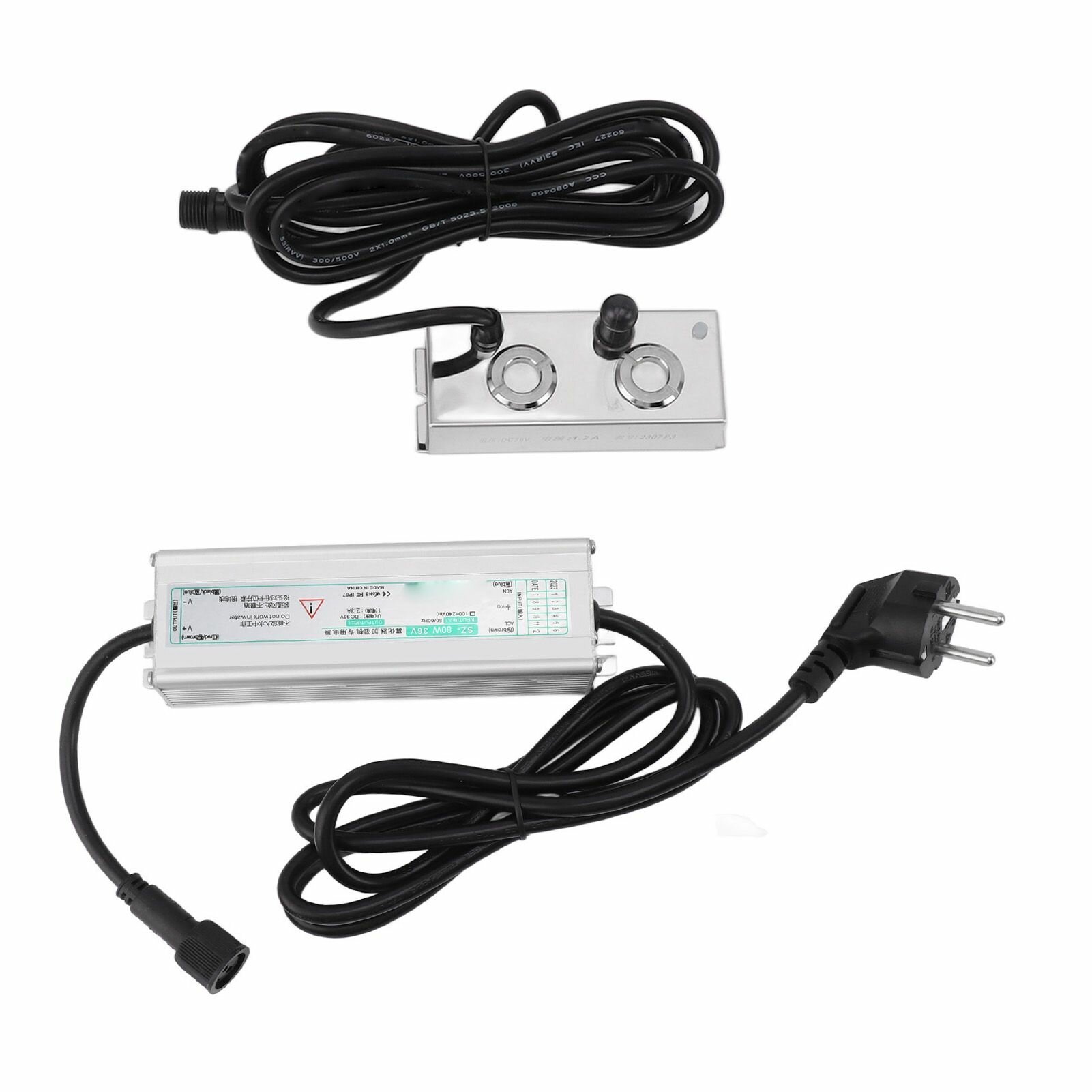 Ультразвуковой туманообразователь AC100, из нержавеющей стали, вилка евростандарт, 240 В