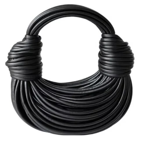 Сумочки для женщин 2025 Новый золотой дизайнер роскошный дизайнер бренд ручной дураки с лапшой, black, SKU00905