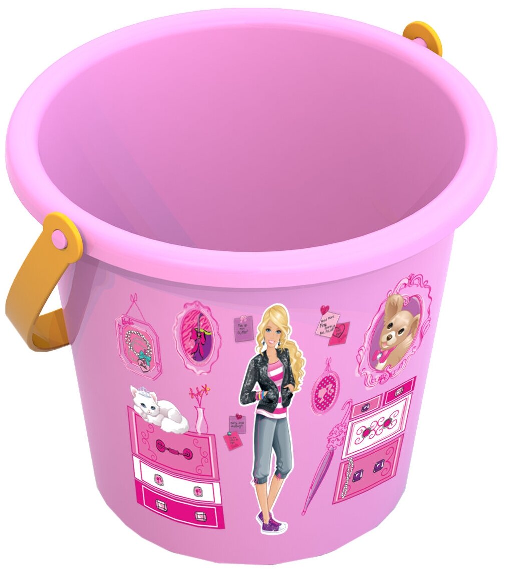 Ведро среднее Барби Нордпласт; (431834)