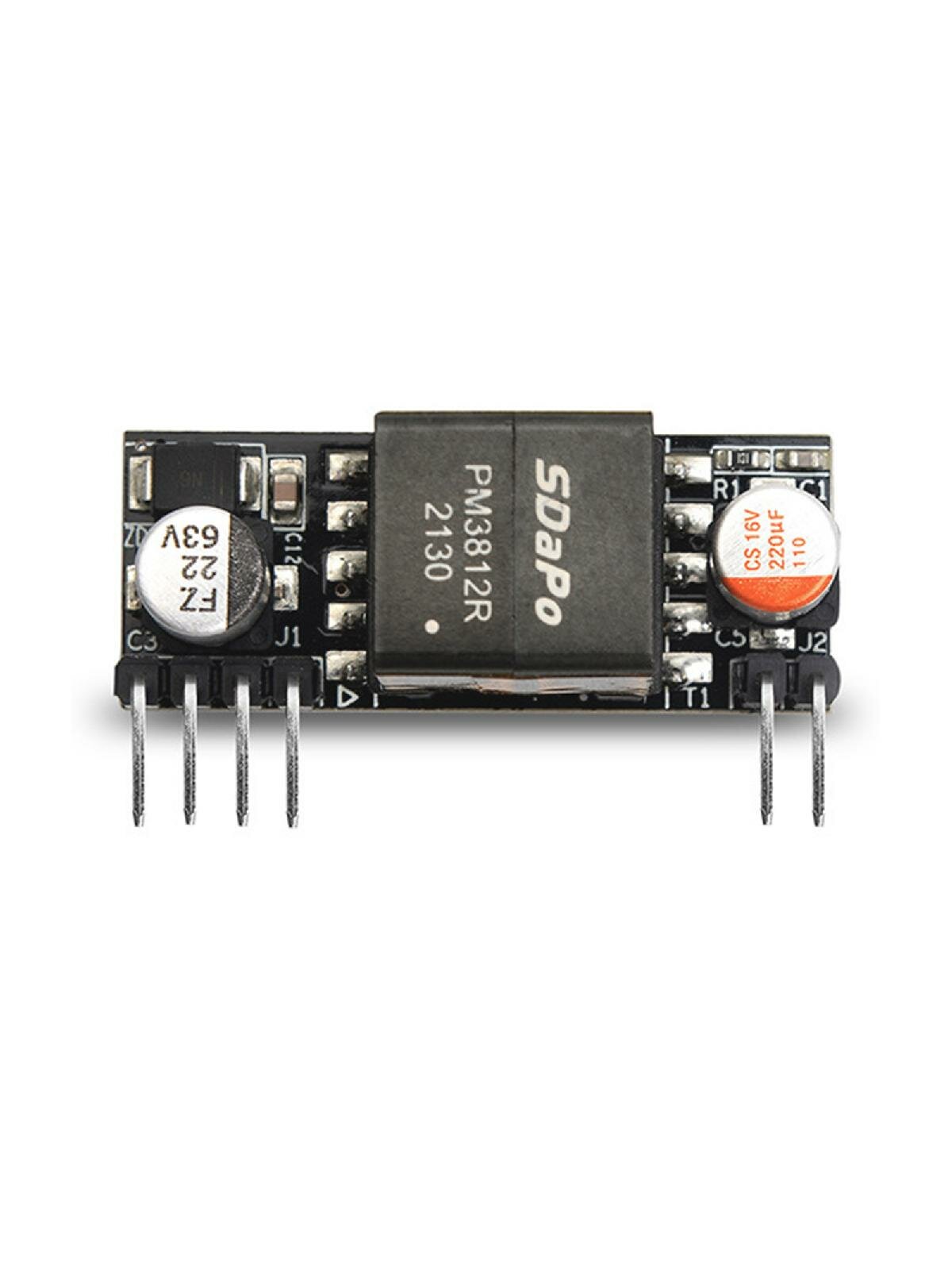 DP1435 POE Module Board with Solid Capacitor for Networking Cameras Power Over Ethernet 12V 1A IEEE802.3af Standard