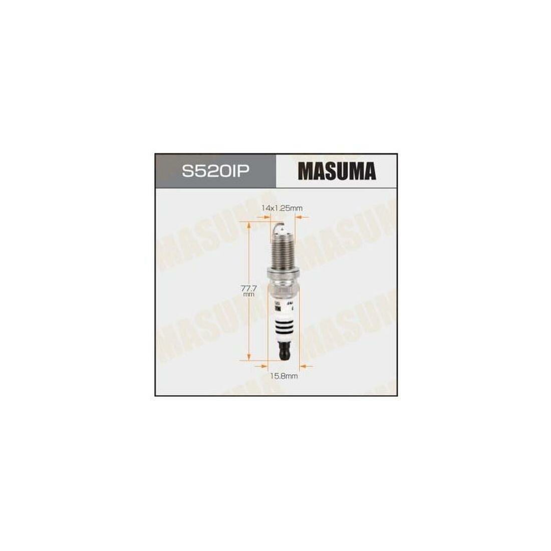 Свеча зажигания для автомобилей Masuma S520IP, в упаковке 1 шт.