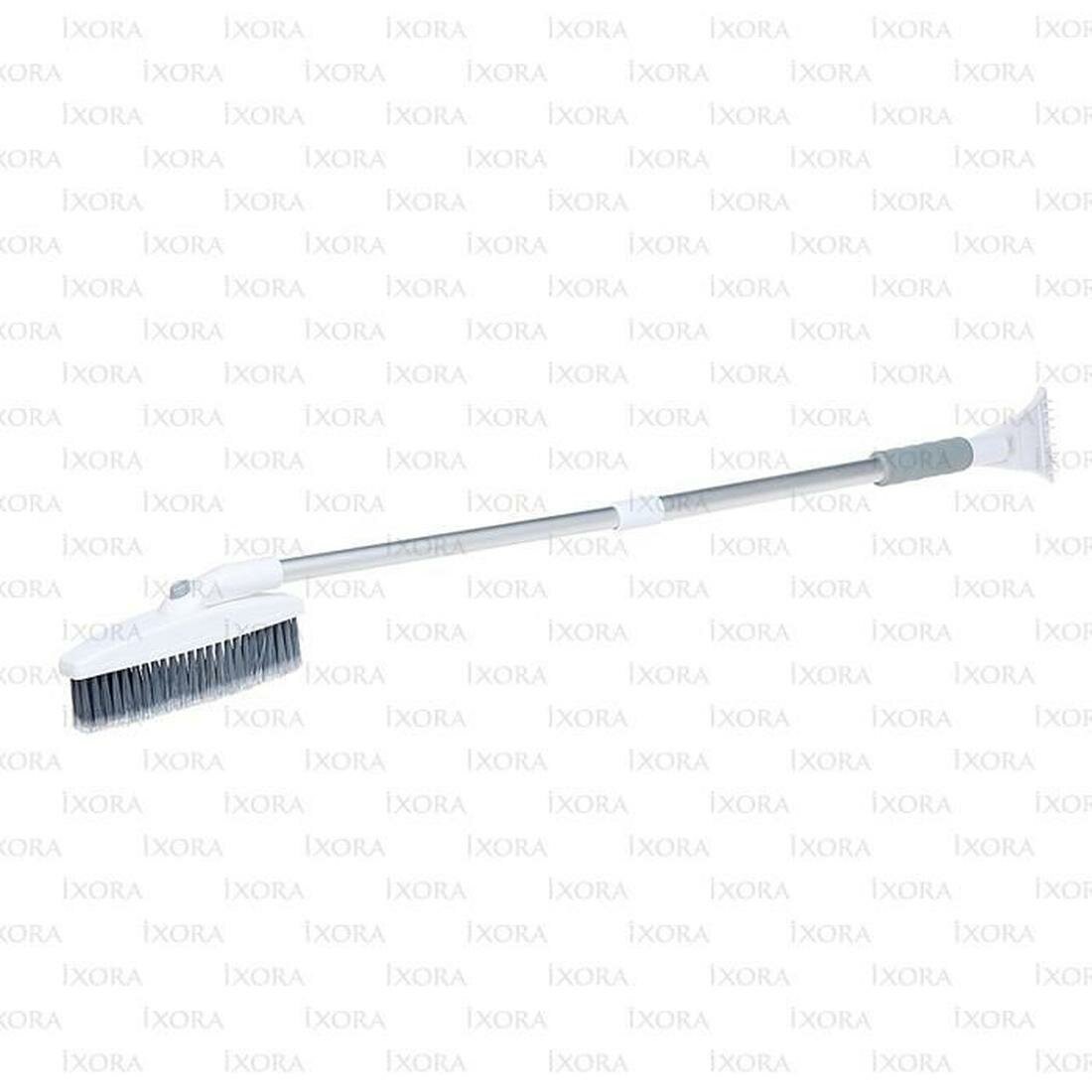 Airline щетка от снега + скребок (распушн. щетина, поворотная голова, телескоп. рукоятка (86-123см) (ab-r-06r) abr06r