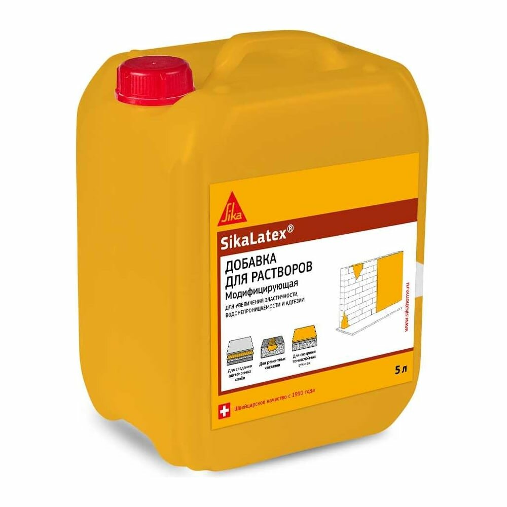 Жидкая добавка для штукатурных растворов и других мелкозернистых смесей SIKA 451802