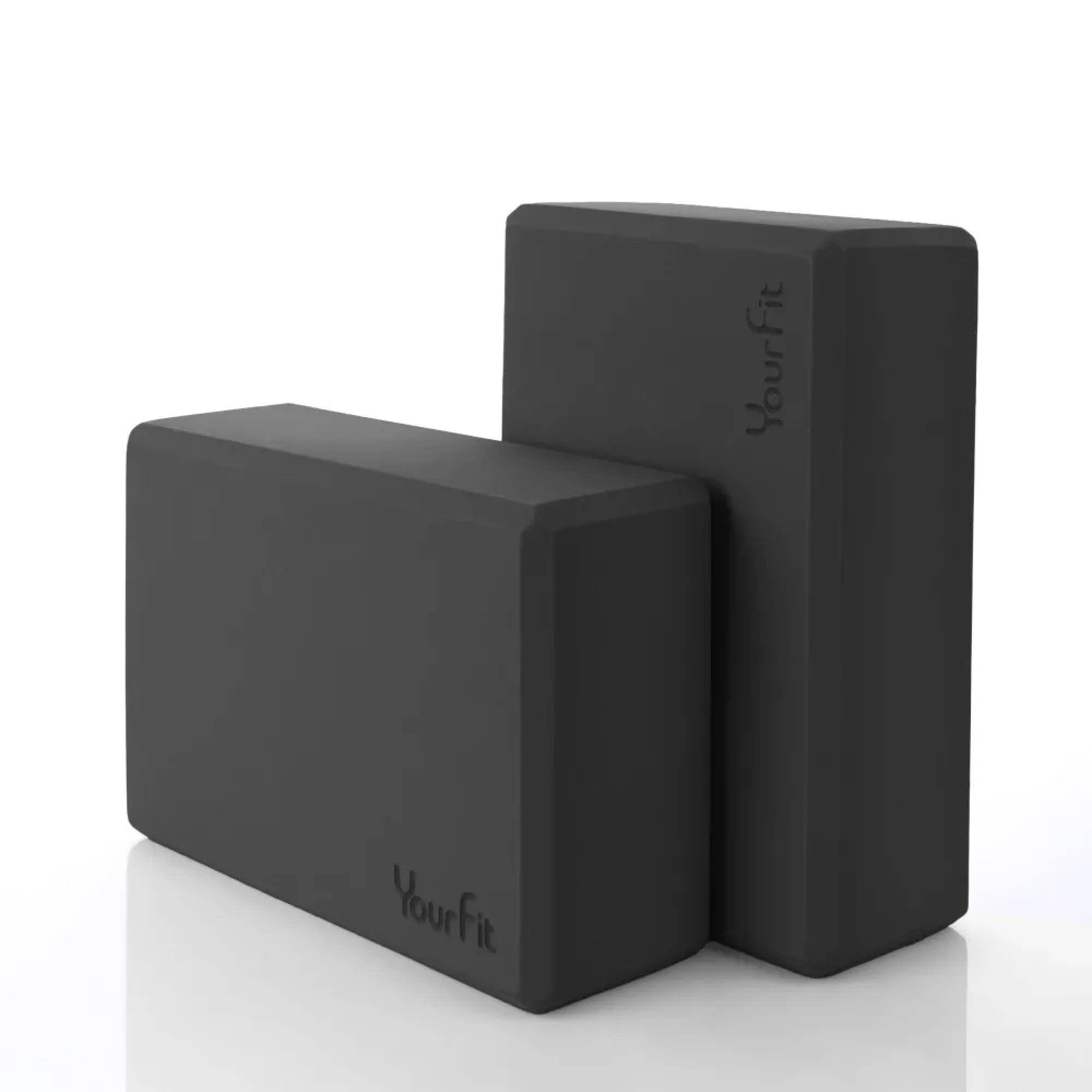 Блок для йоги Yourfit, черный