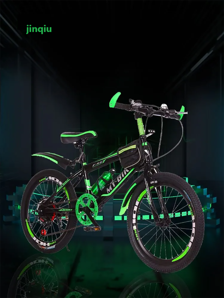 Мальчики и девочки, 6-17 лет, горный велосипед с регулируемой скоростью 18 дюйма