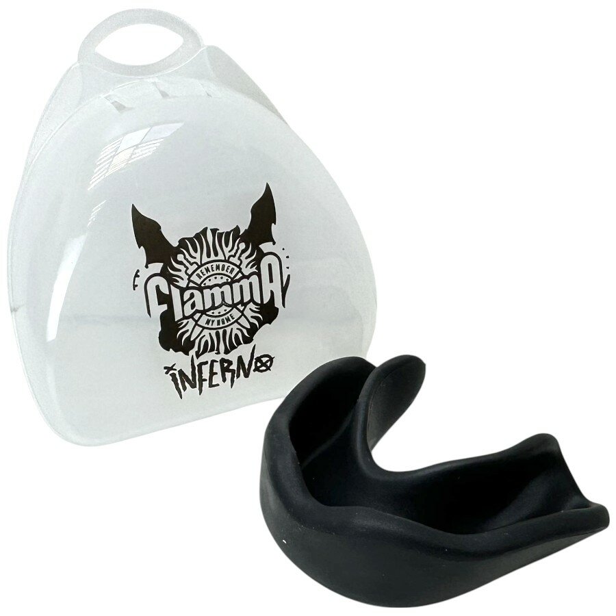 Капа Flamma Inferno чёрная, 11+