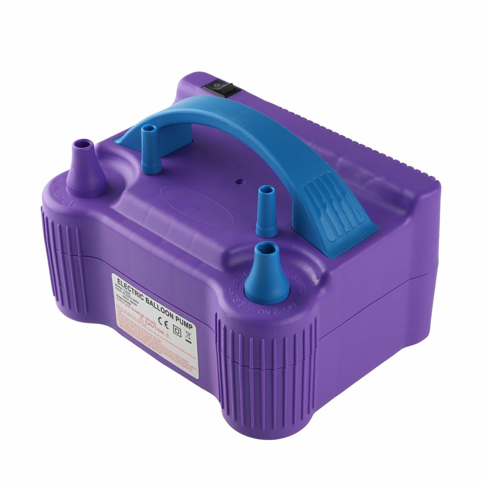 Компрессор воздушных шаров Дон Баллон Оптимум, сиреневый, Синий, 600 ватт