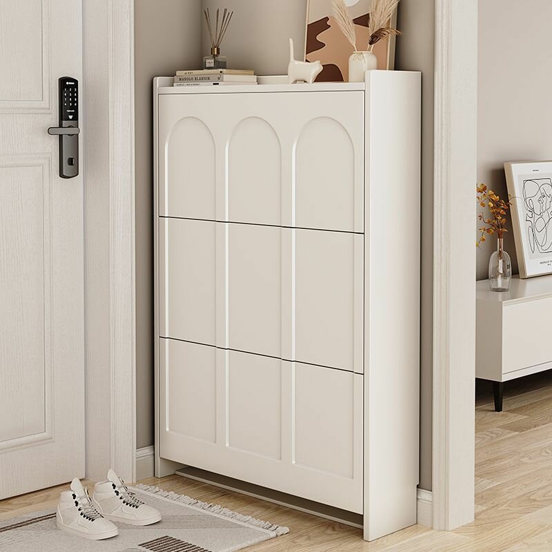 Обувница настенная модульная, ДВП 50 см x 17 см x 112 см, 3 отделения