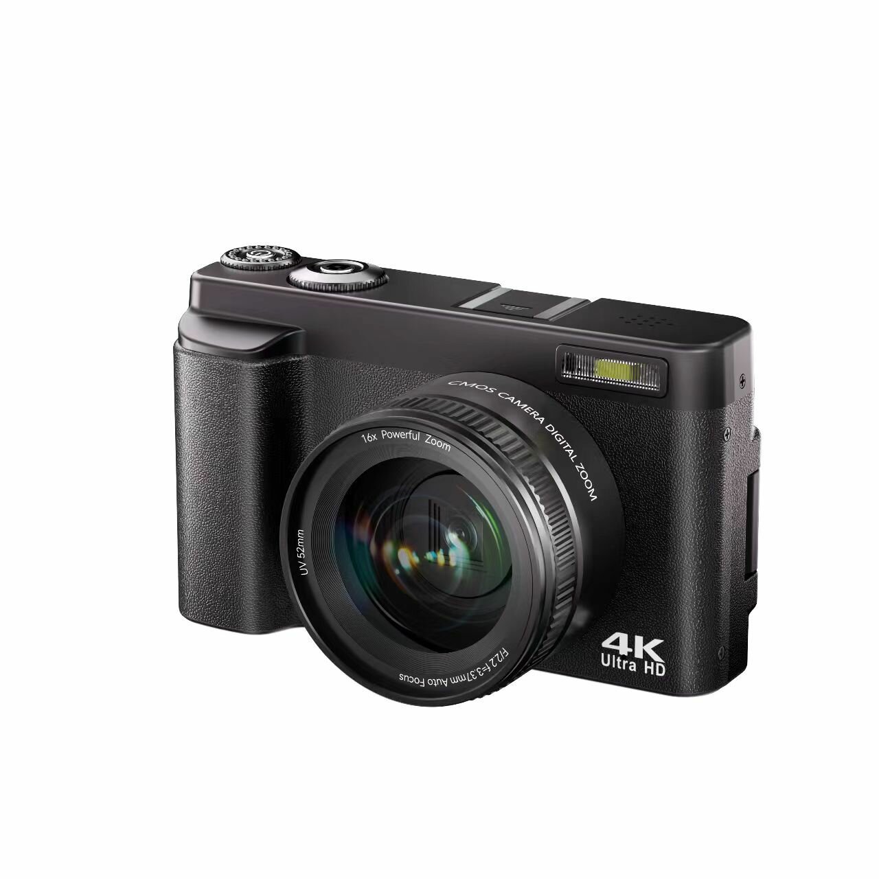 Цифровая камера 4K 48 мегапикселей 16-кратный эффективный зум 3,0-дюймовый IPS-экран