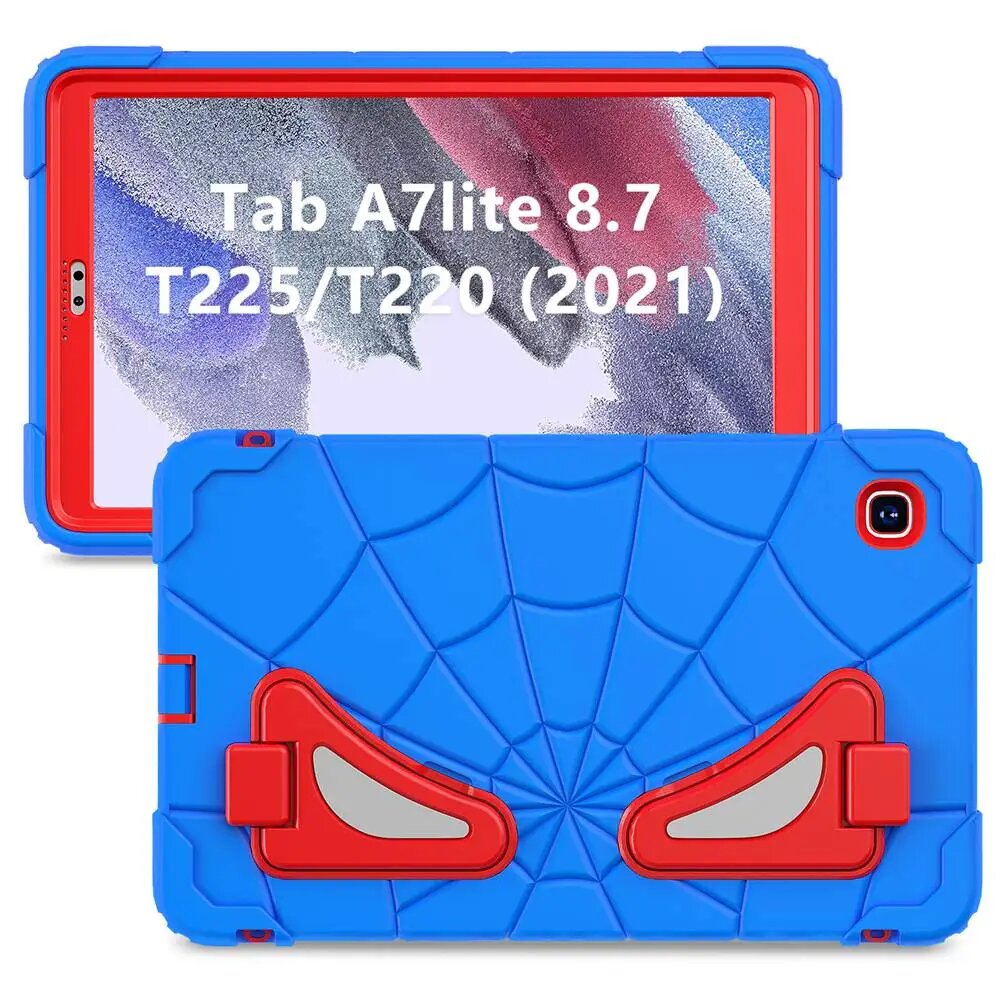 Чехол для Samsung Galaxy Tab A7 Lite 8,7 дюйма SM-T220/T225, чехол для планшета, силиконовый + чехол для ПК, Tab A7 lite 8,7 дюйма, SM-T225/T220, паук