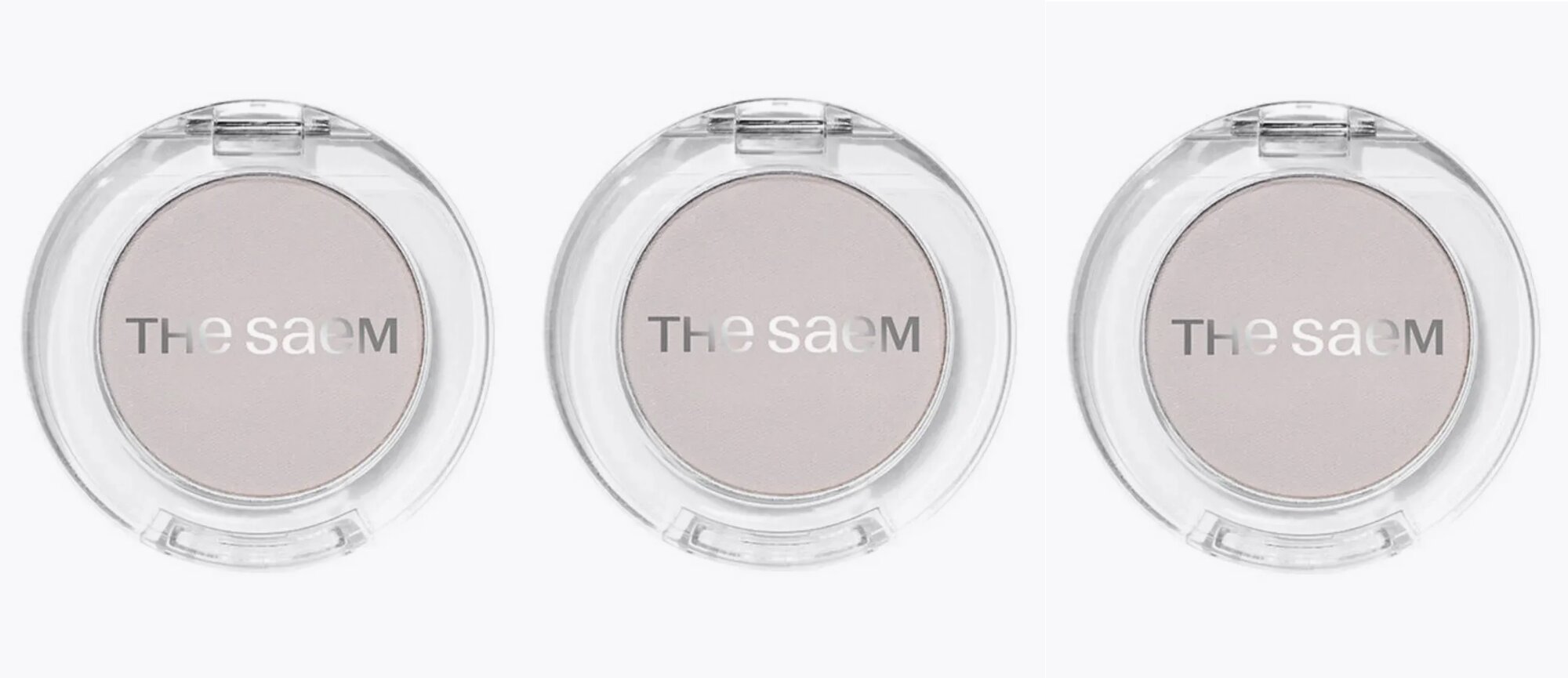 Тени Sung bo Cleamy для век Saemmul Single Shadow (Matt) WH02, 1.6 гр, 3 шт