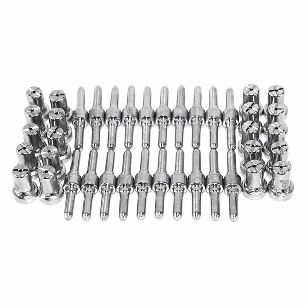 Насадка с удлиненными наконечниками электродов из красной меди для воздушно-плазменной резки PT31 LG40 40A