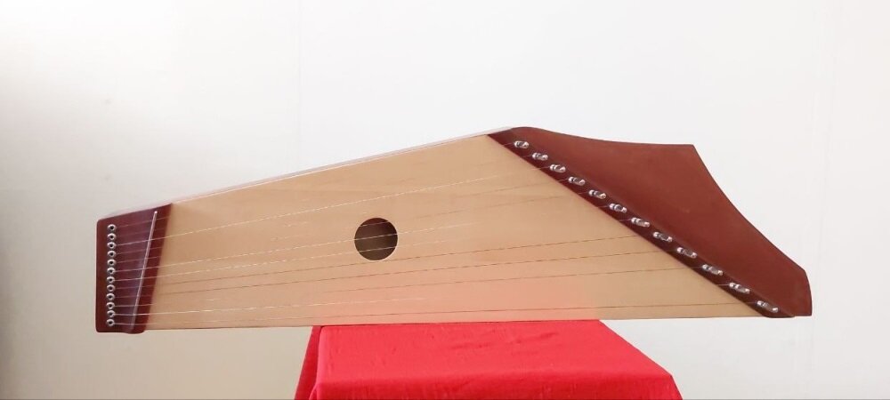 AG-WO12MO Гусли "Волна", 12 струн, цвет мокко, Альфа Гусли