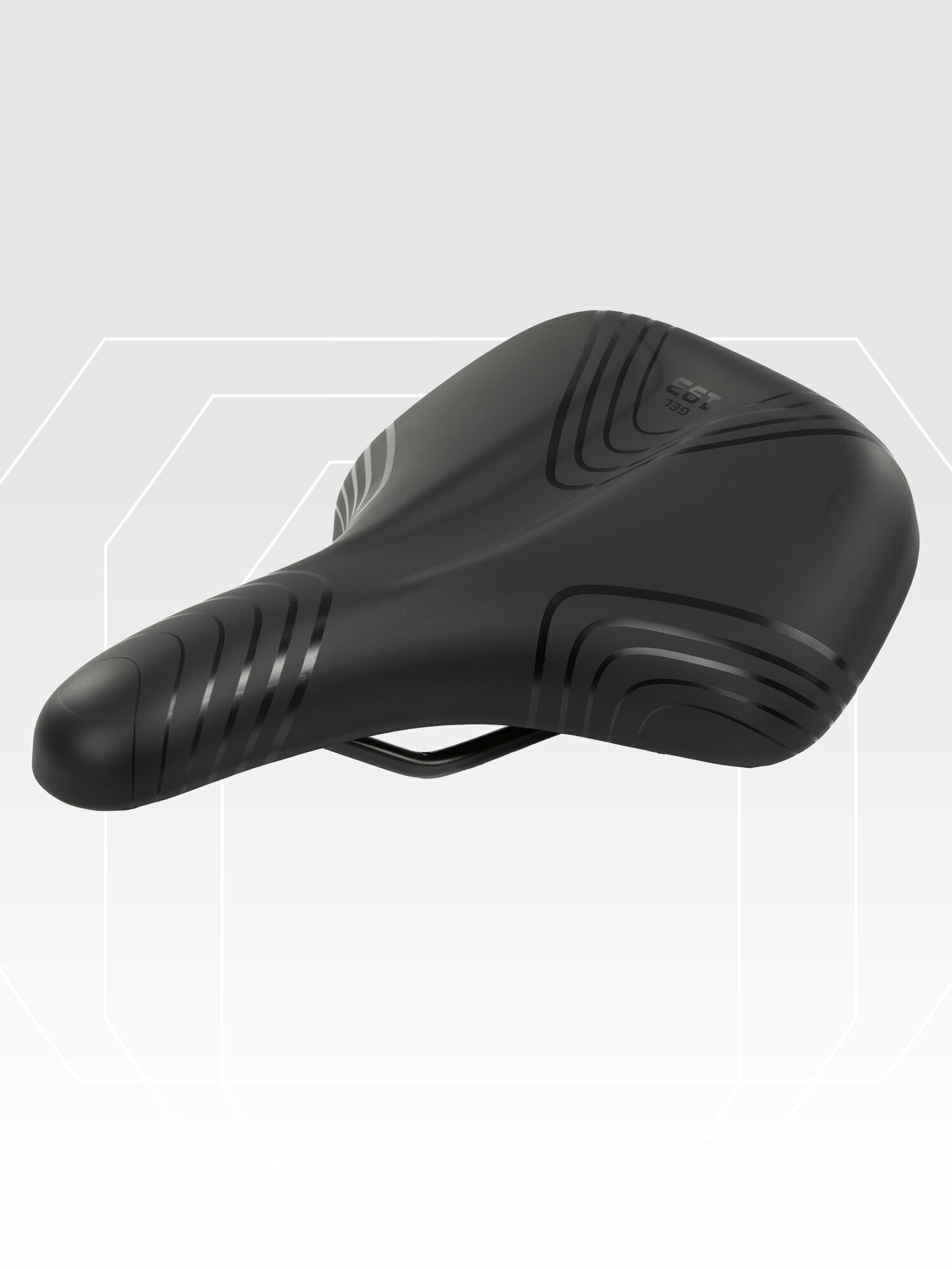 Седло CLUXX Stradio 200 193,5х256мм Black