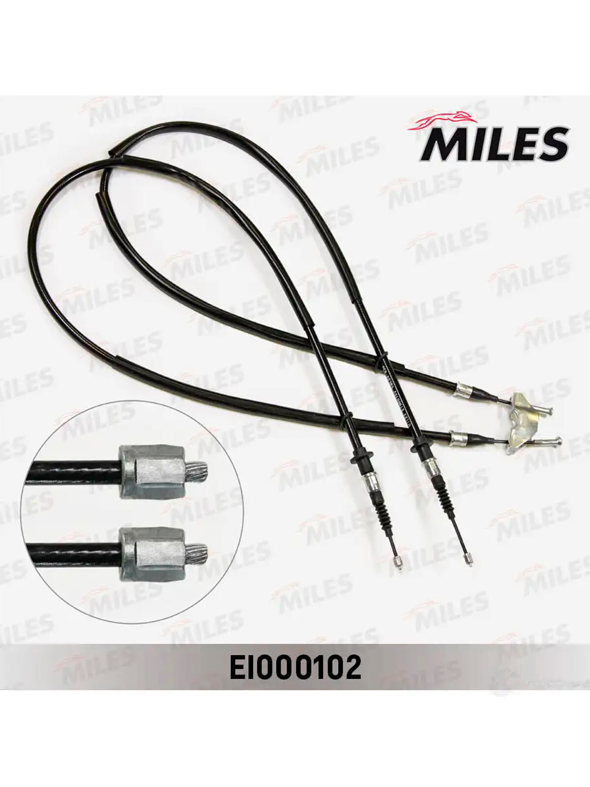 Трос стояночного тормоза MILES EI000102, для OPEL ASTRA, барабанный тормоз