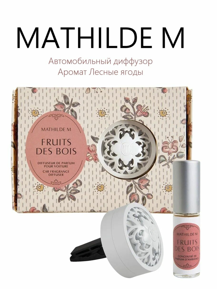 Mathilde M Автомобильный диффузор Аромат Лесные ягоды (Fruits des bois)