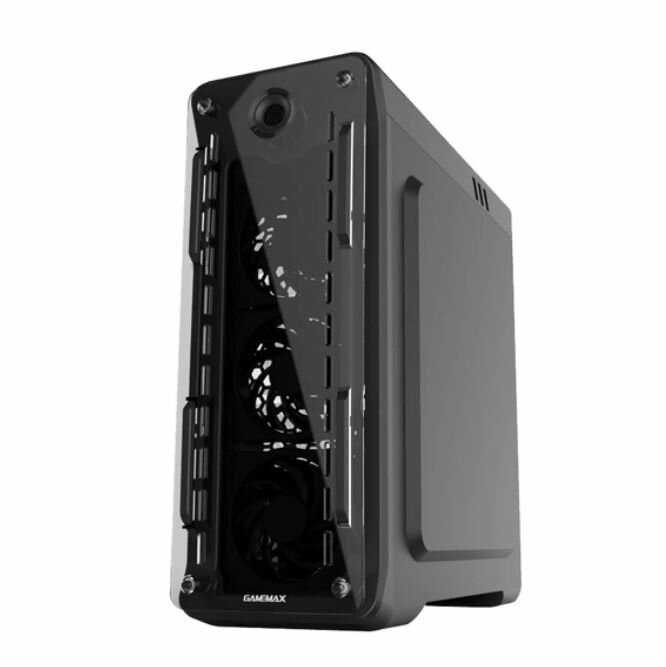 Компьютерный корпус GameMax Optical G510 BK (MFG. G510 BK) черный - Midi Tower, ATX, USB 3.2 Gen 1 Type-A
