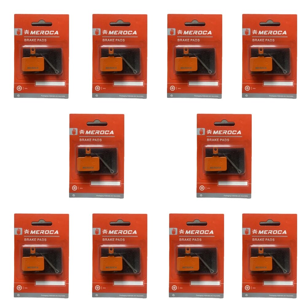 10 пар MTB велосипедных полимерных полуметаллических дисковых тормозных колодок для Shimano B01S M375 M395 M446 M485 M486 M416 Deore M515 M525 велосипедный тормоз