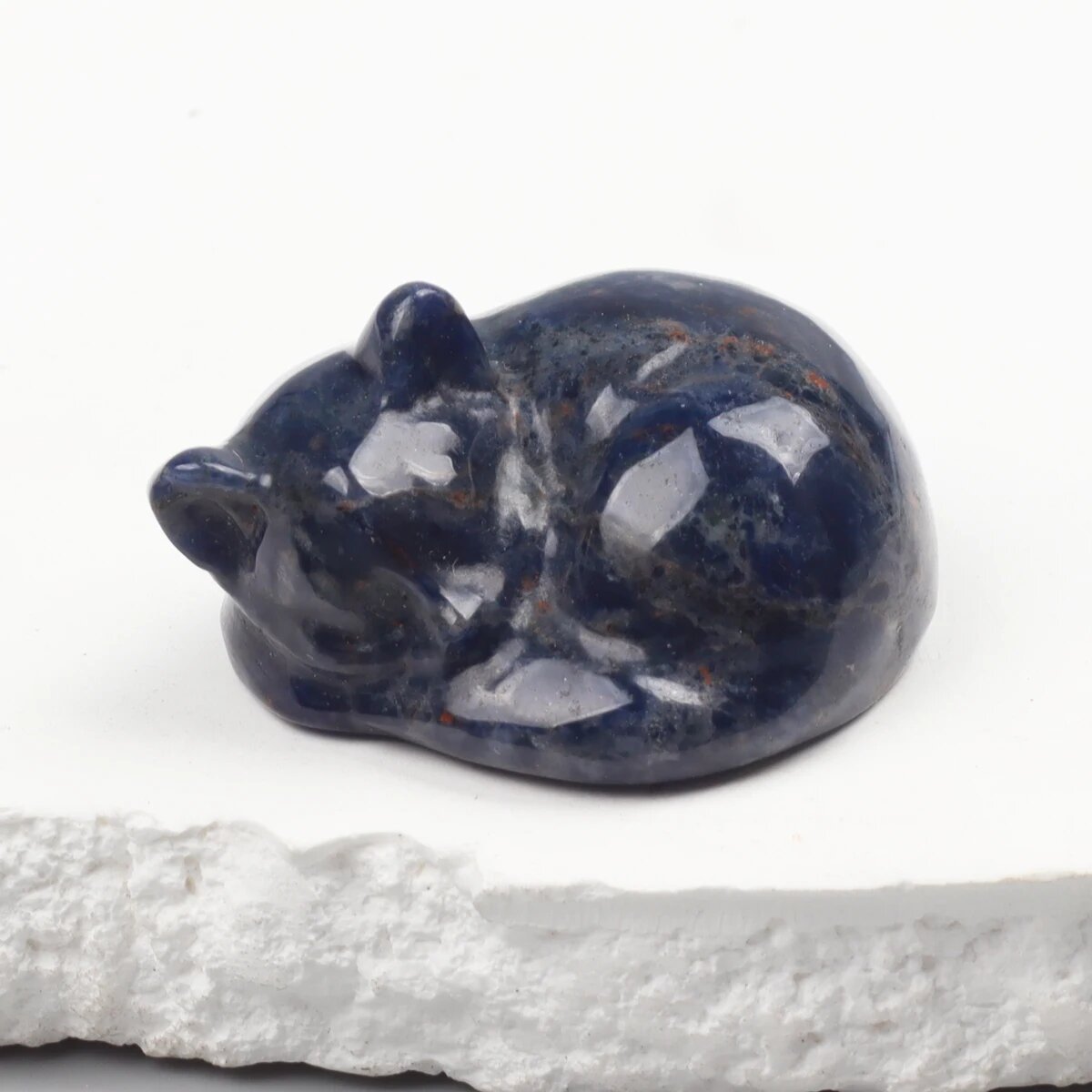 Различные Кристальные энергетические камни, резные Коты, фигурка котенка из розового кварца, натуральный камень, Нефритовый мини-Кот для сна, чакра, домашний декор