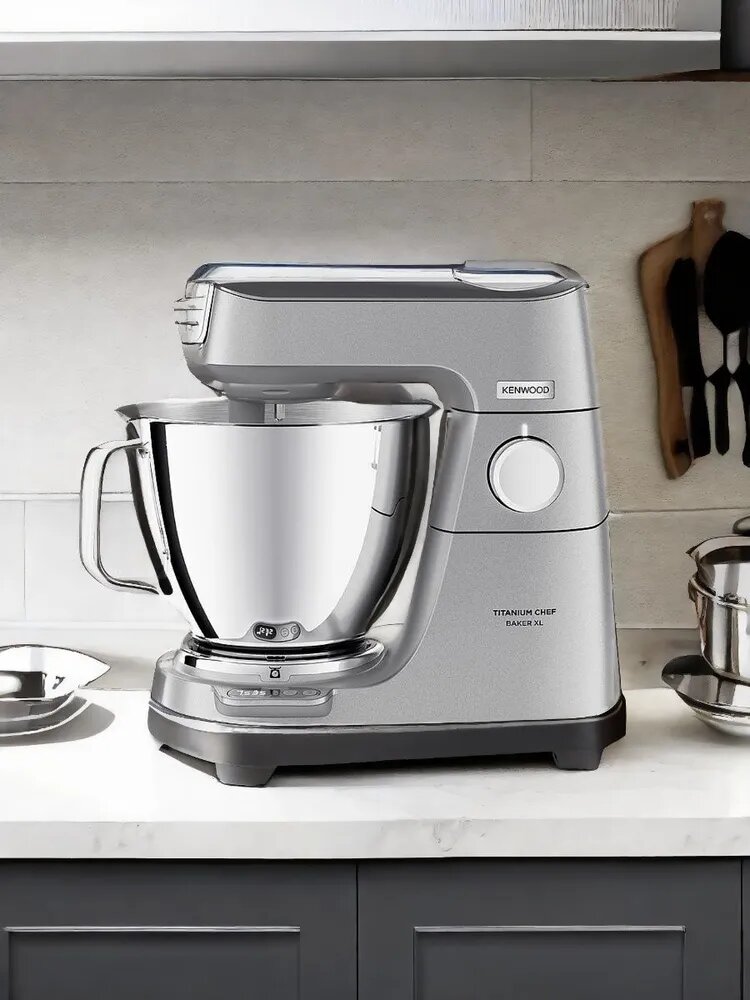 Кухонная машина Kenwood KVL85.004SI, 1200 Вт, 2 чаши, 8 скоростей, 4 насадки