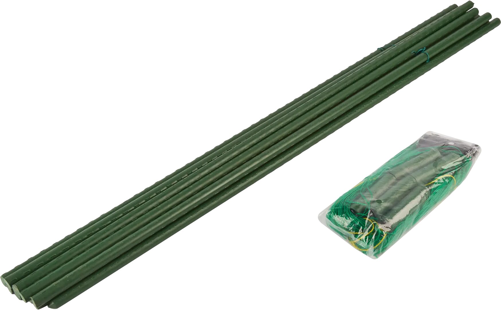 Шпалера для огурцов металл/пластик зеленый