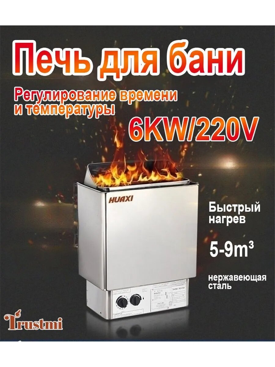 Печь для сауны. Внутренний контроль