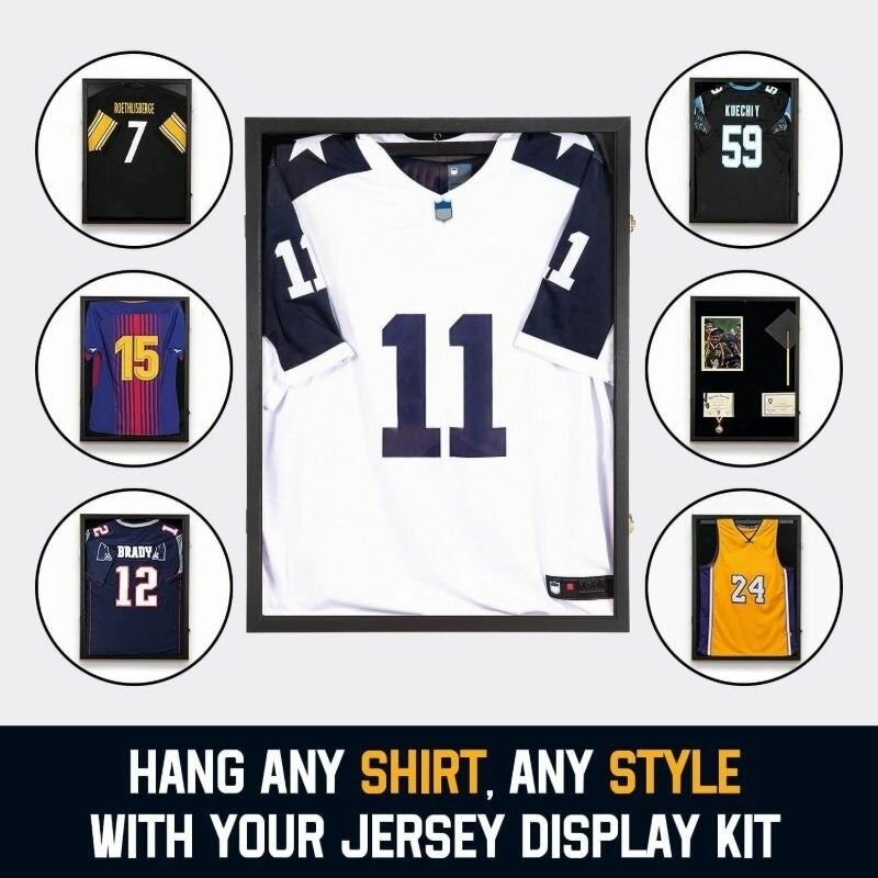 Фоторамка "Витринная рама из джерси", для спортивных маек, подарок