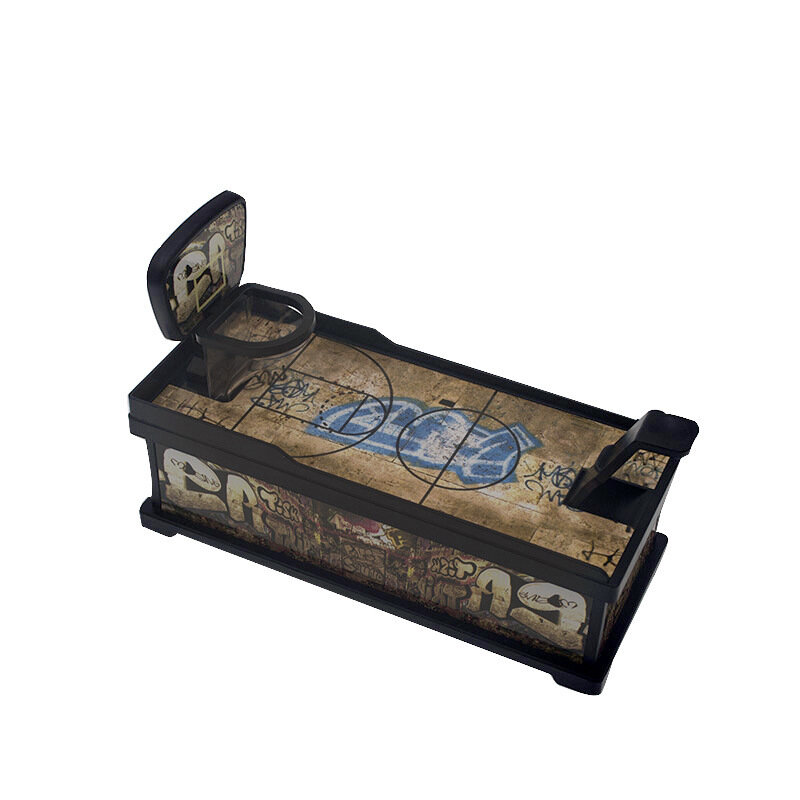 Настольная копилка для баскетбольных монет, домашняя копилка – интерактивная копилка из ПВХ для игр-стрелялок для детей и взрослых, креативная копилка для снятия стресса, 21,5 x 9 x 13,5 см