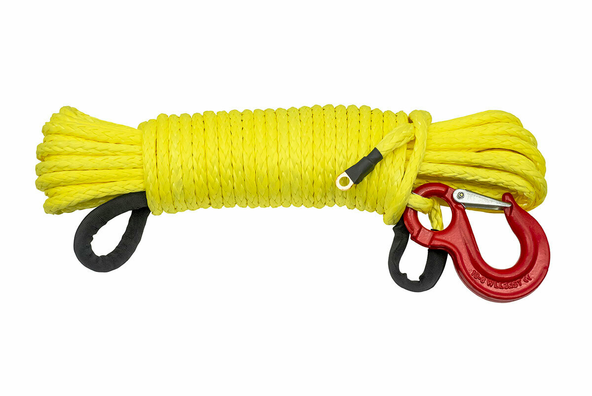 Трос для лебёдки синтетический РИФ Rope10mm25m 10 мм/25 м (готовый)
