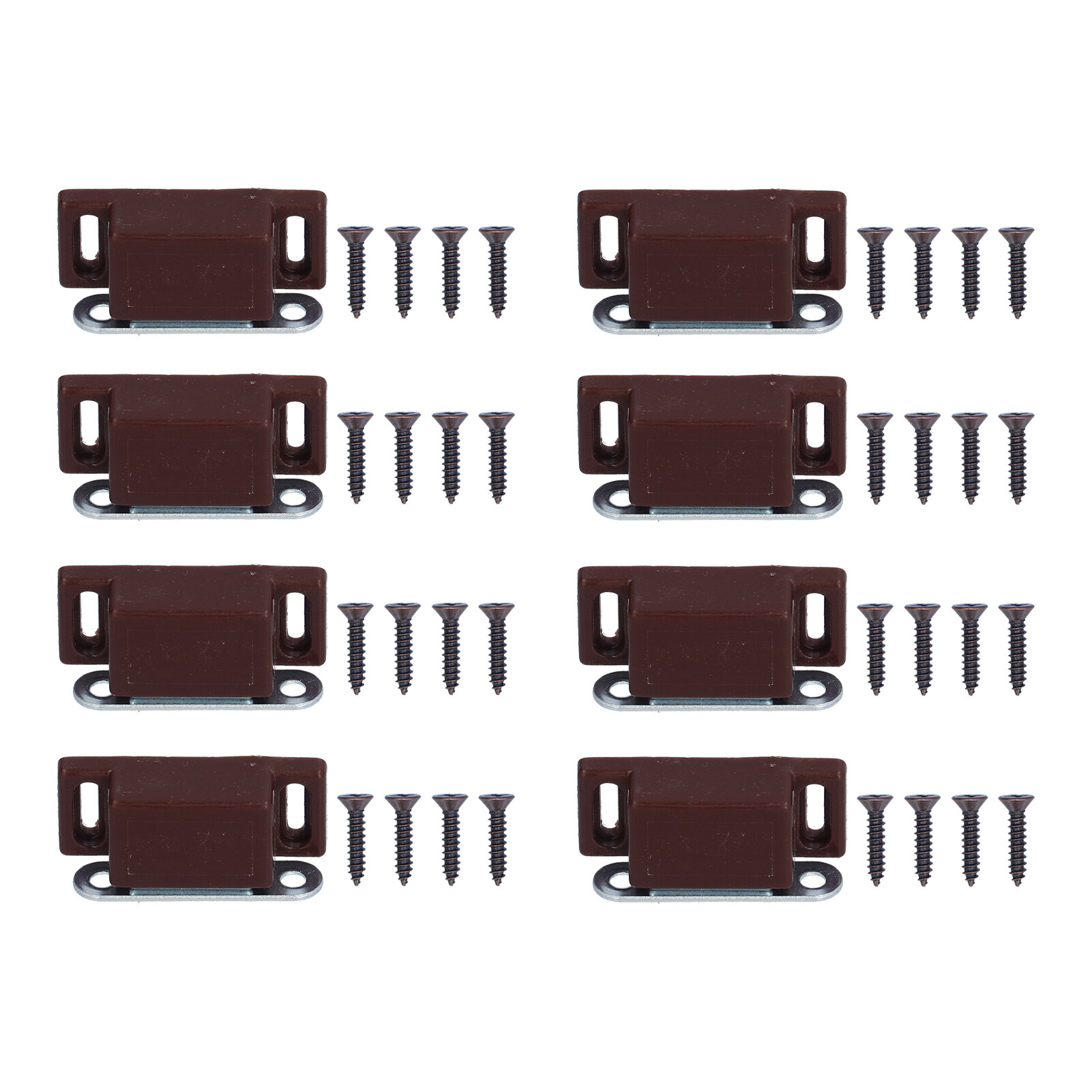 8 Set из нержавеющей стали магнитная дверная ловушка шкаф шкаф шкаф дверной дверной дверной дверной буферные аксессуары