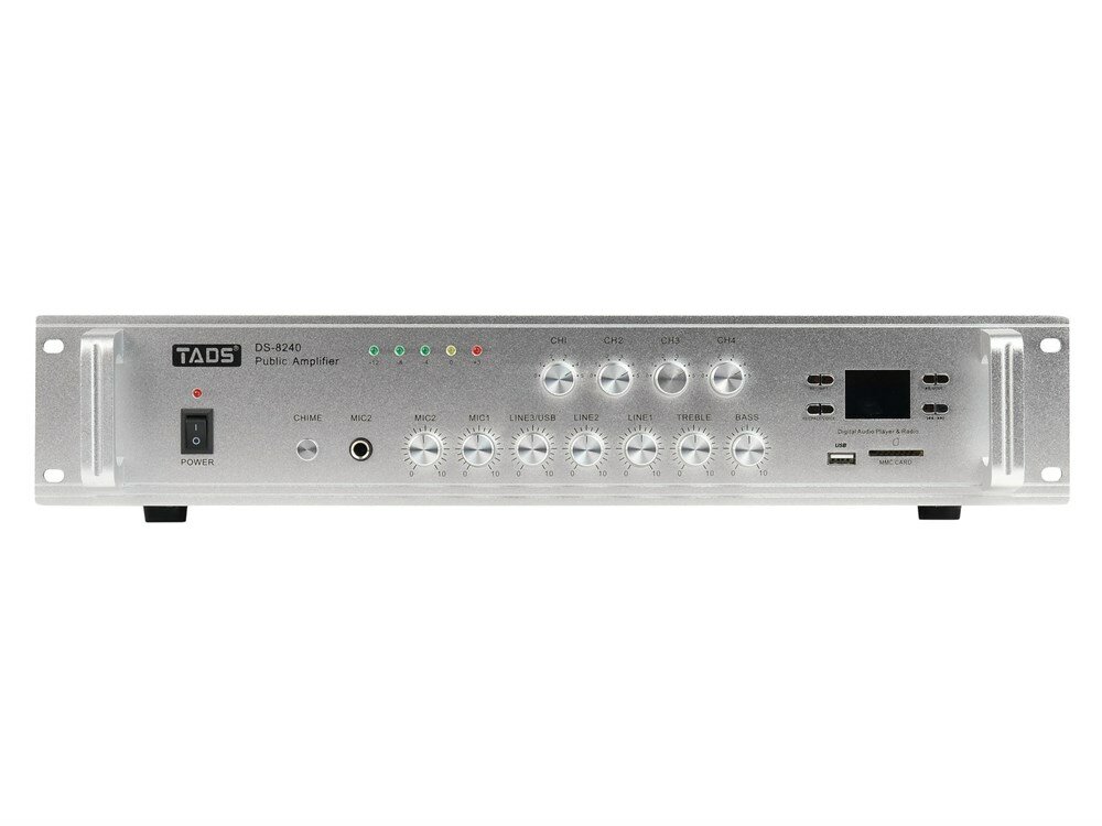 TADS DS-8240 Усилитель мощности трансляционный, 240Вт