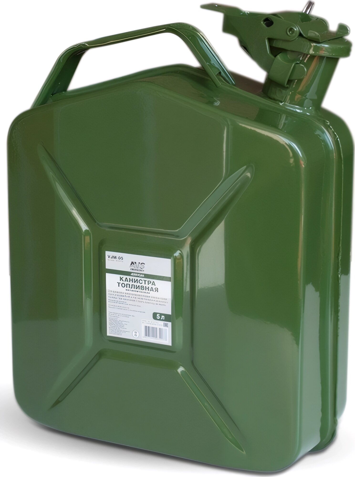 Канистра топливная металлическая AVS VJM-05