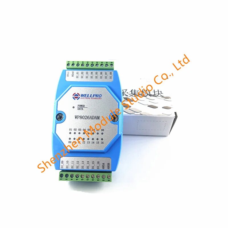 16 Модуль цифрового ввода Модуль переключателя Изолированная 16-канальная связь DI MODBUS WP8026ADAM