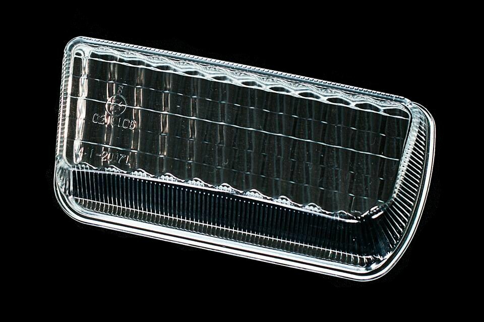 Стекло левой противотуманной фары VW T-4 1990-1995