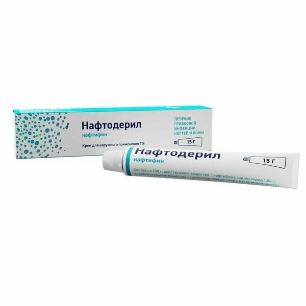 Нафтодерил крем для наруж. прим. 1% 15г