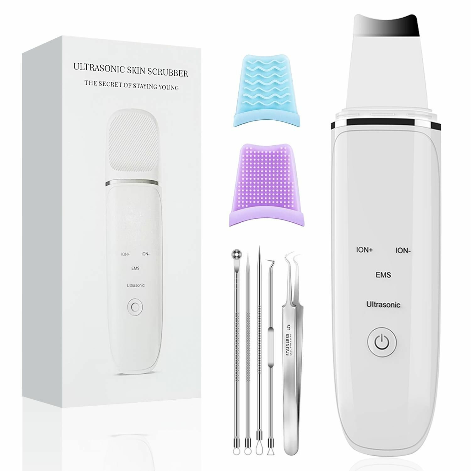 Аппарат для ультразвуковой чистки U-Sonic Ultra, дезинкрустация и массаж лица гальваническими токами