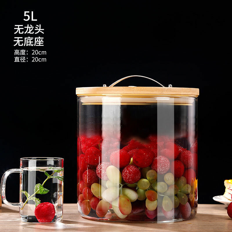 Кувшин для холодной воды, стеклянная бутылка для вина, бочка для смешивания вина, бочка для пива, бочка для напитков с краном, бочка для фруктового чая, банка для сока, контейнер