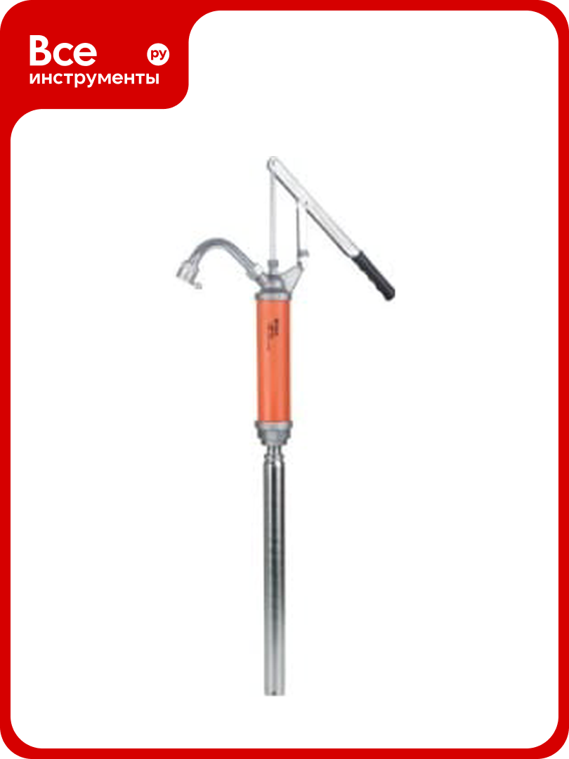 Бочковой рычажный насос GROZ LBP/04L/OR-ND с насадкой защищающей от протекания, для масел GR46952