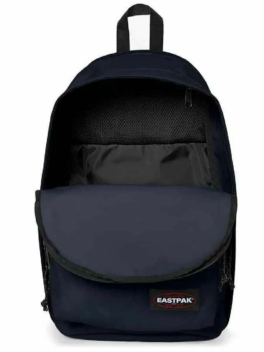 Рюкзак Eastpak "BACK TO WORK", женский, синий, полиамид, 2 отделения, 570 г — фото 1