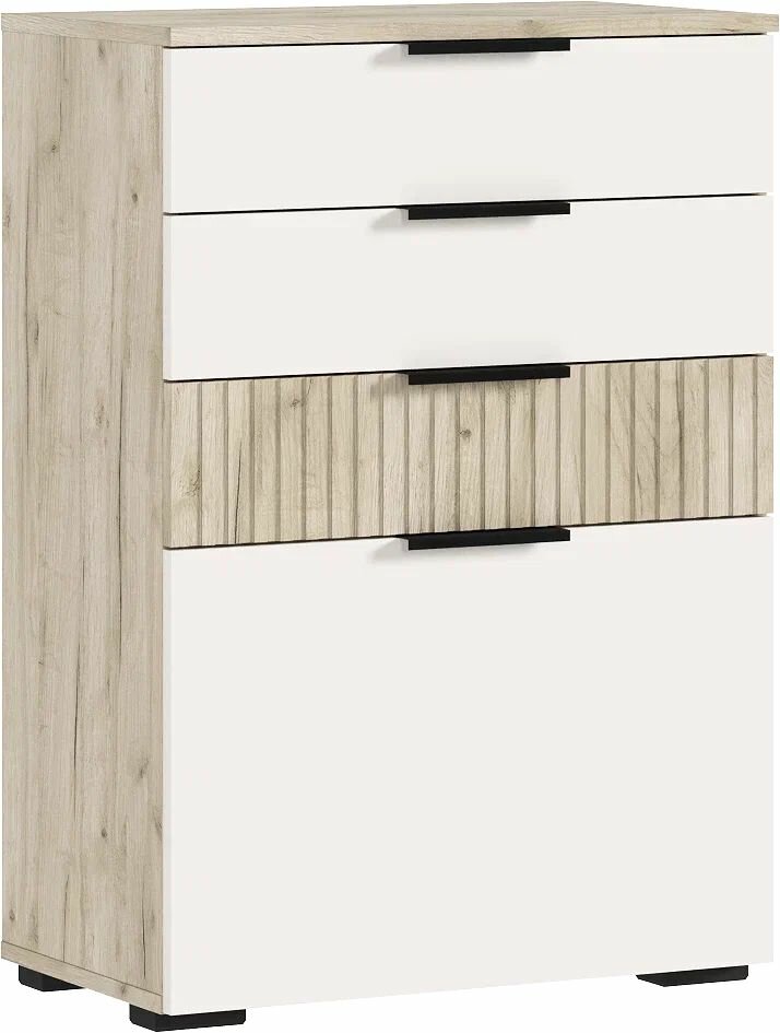 Комод Роджинамиф 600мм Кашемир, Дуб крафт серый